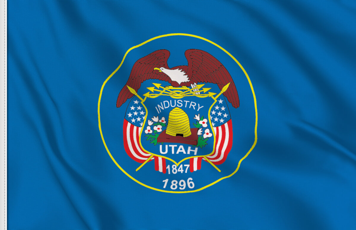 Drapeau Utah - vente en ligne | Flagsonline.fr