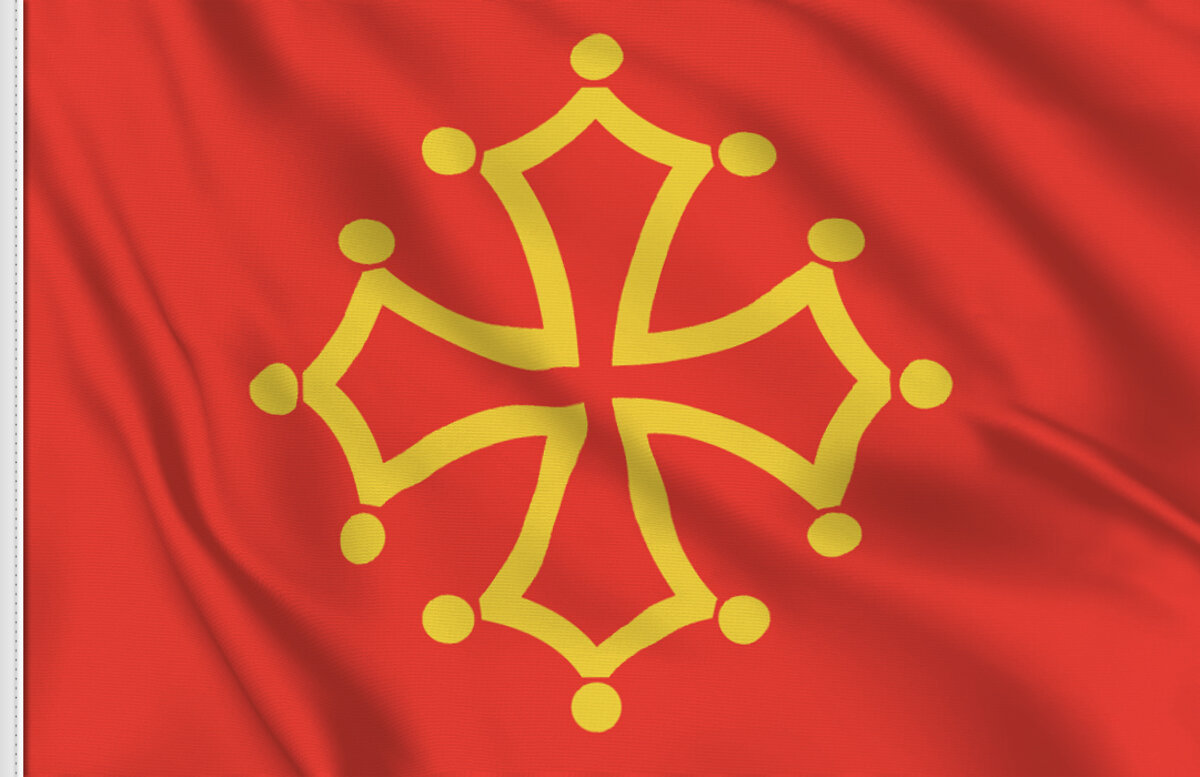 Drapeau Midi-Pyrénées - vente en ligne | Flagsonline.fr