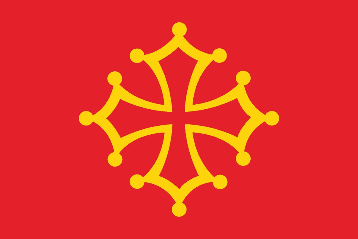 Drapeau Province du Languedoc - vente en ligne | Flagsonline.fr