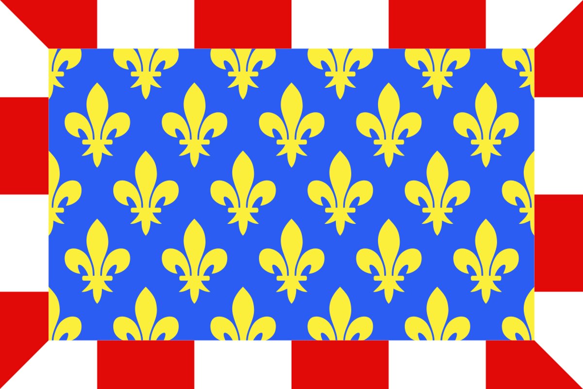 Drapeau Département de l'Indre et Loire - vente en ligne | Flagsonline.fr