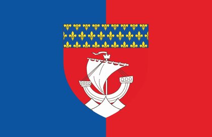 Drapeau Ville de Paris - vente en ligne | Flagsonline.fr