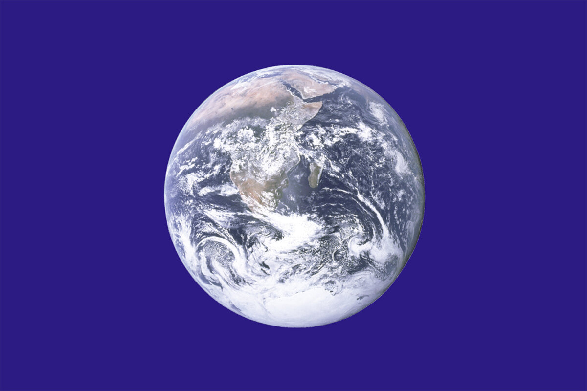Drapeau Jour de la Terre - vente en ligne | Flagsonline.fr