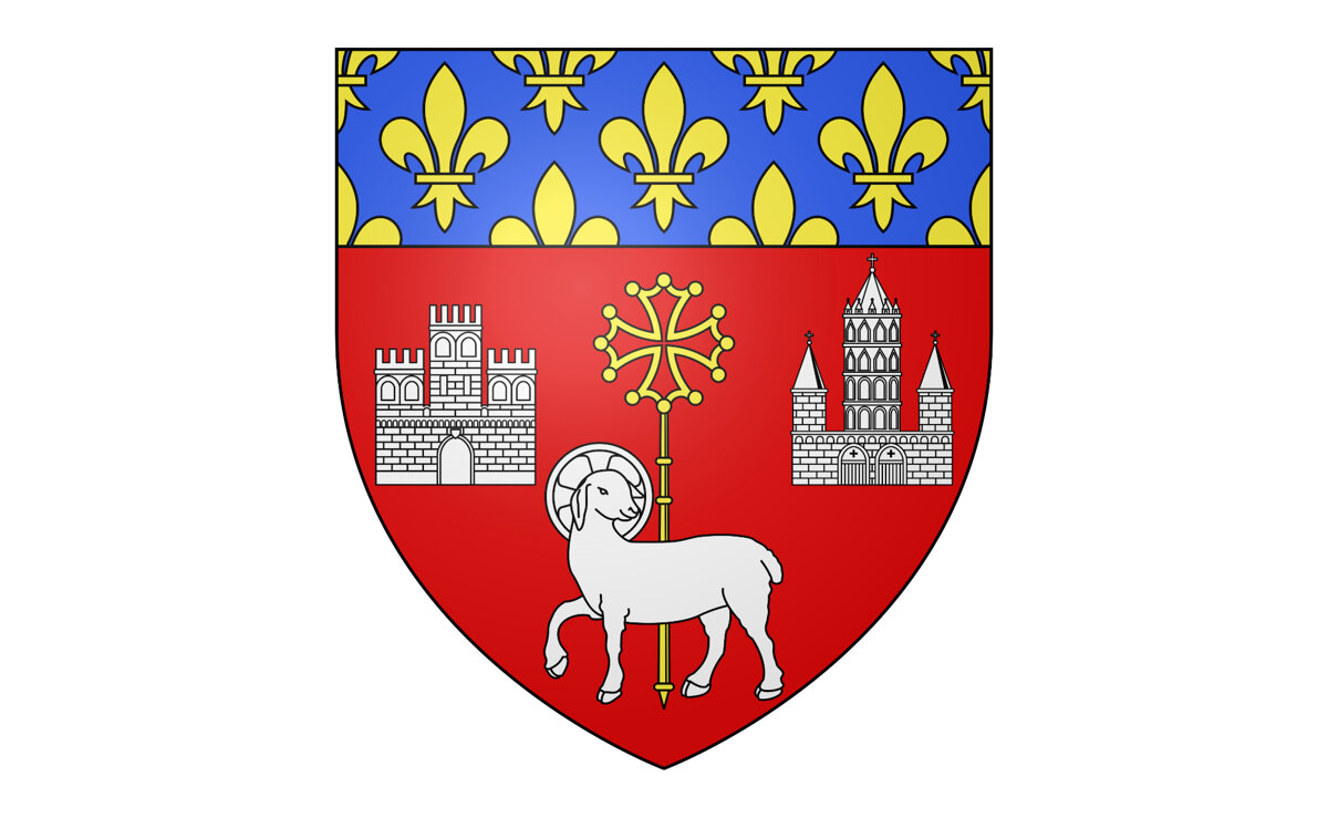 Drapeau Toulouse - vente en ligne | Flagsonline.fr